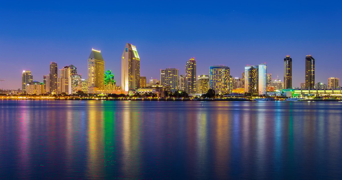San Diego: nocna wycieczka wózkiem po światłach miasta | GetYourGuide