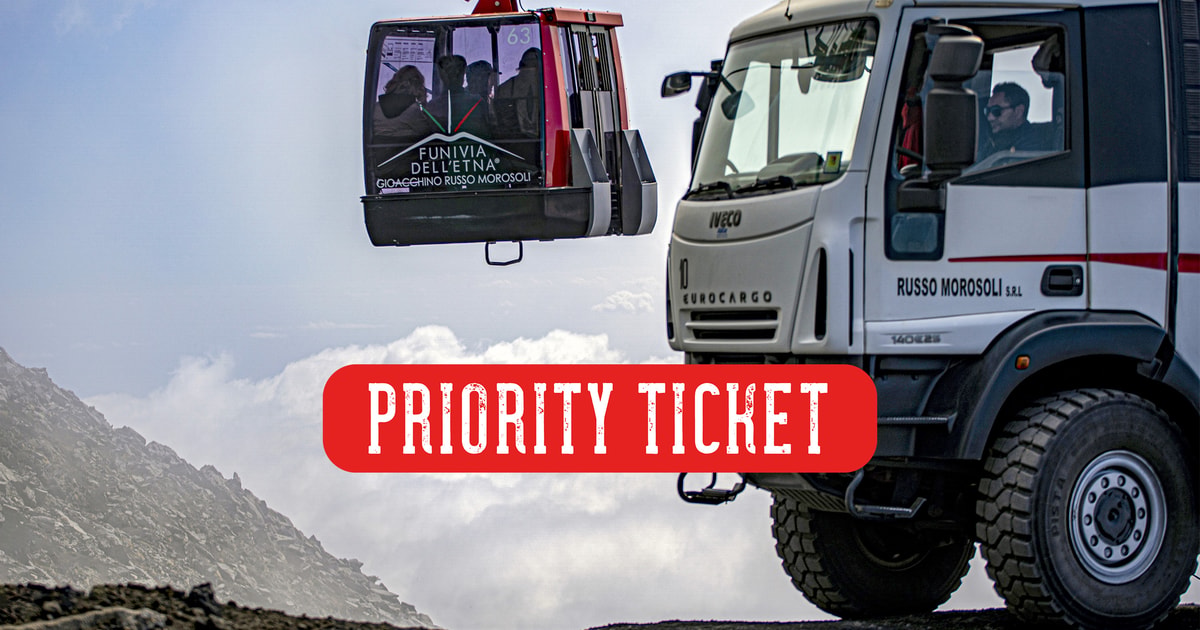 Mount Etna: Roundtrip Cable Car and 4x4 Bus Ticket | GetYourGuide