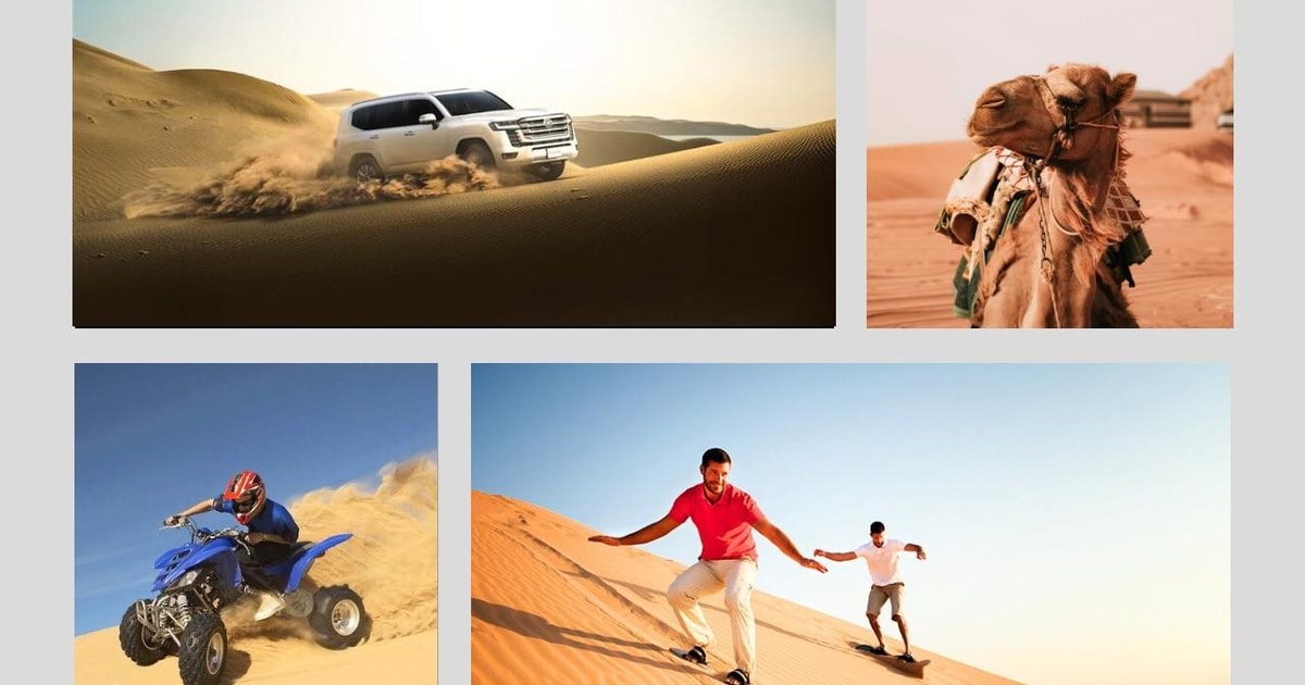 Doha: Wüstensafari, Dünenbashing und Sandboarding Tour | GetYourGuide