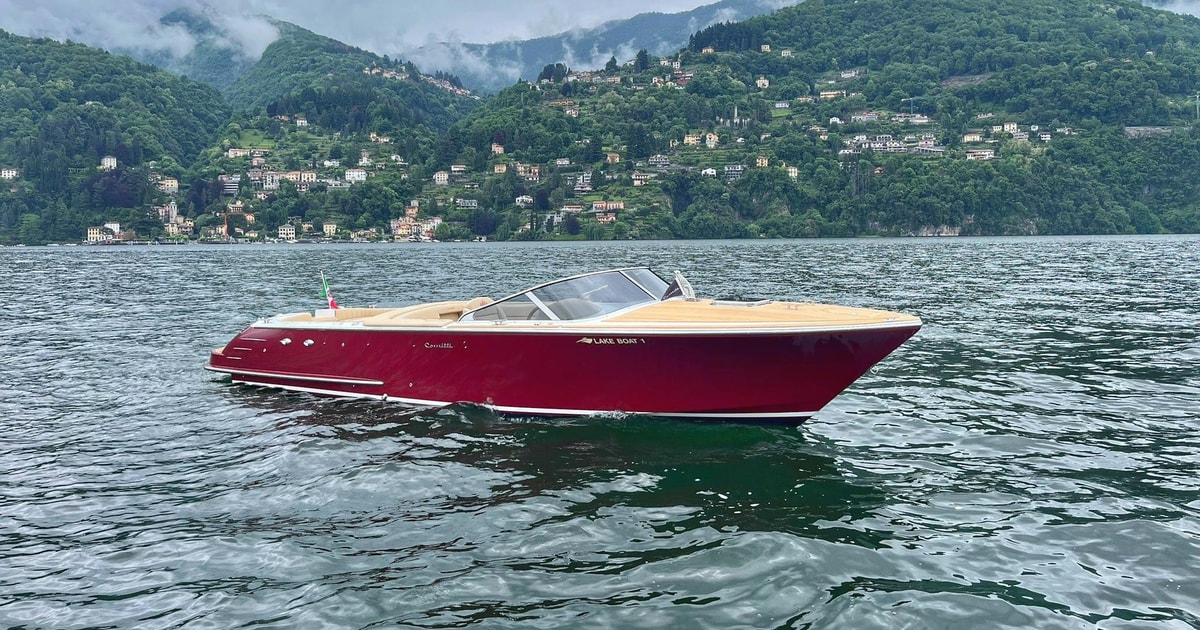 Como: Luxury motorboat for exclusive tours on Como Lake | GetYourGuide