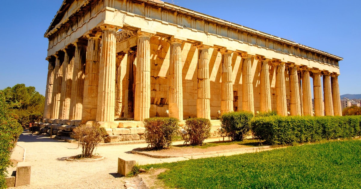 Oude Agora van Athene: zelfstandige rondleiding met 3D & audio | GetYourGuide