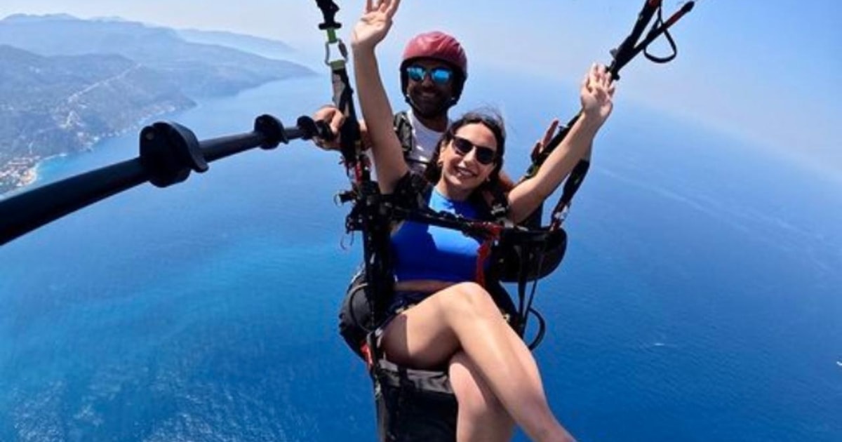 Lombok : Tandem Paragliding With Pilot, Waterfall & Village | GetYourGuide