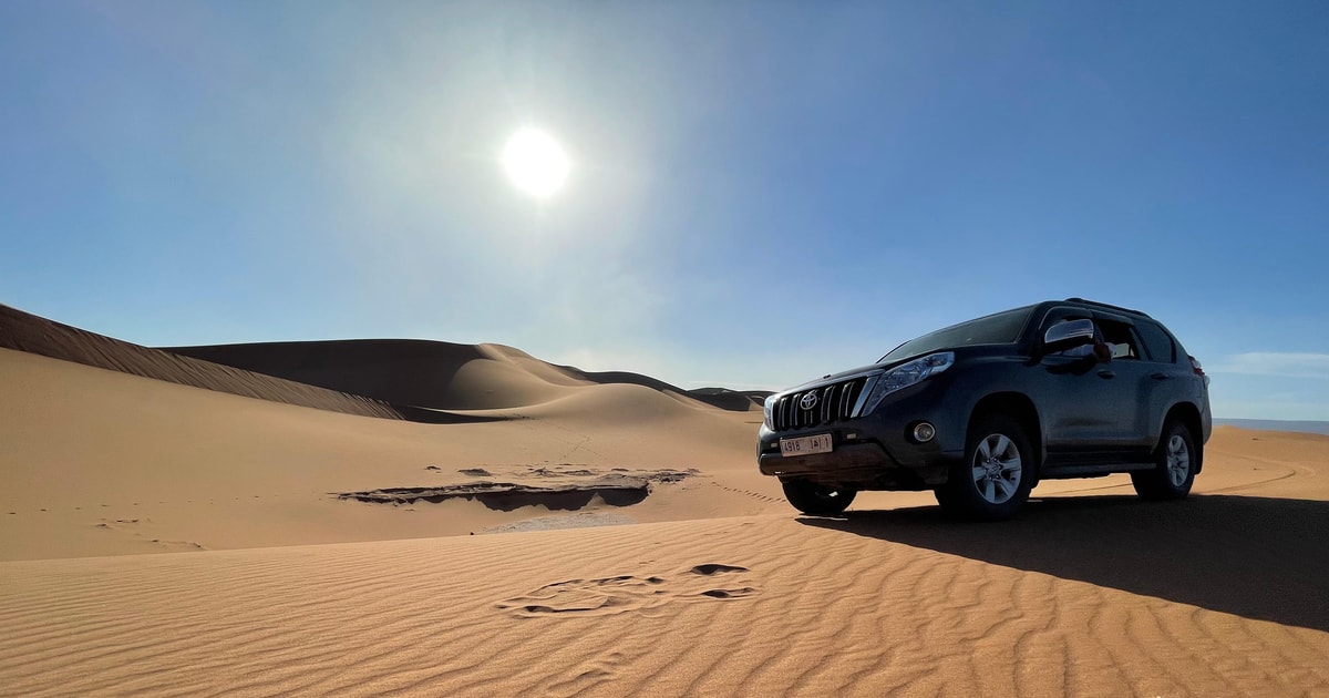 FROM M'HAMID: Overnight Desert Tour to Erg Chigaga 4x4 Camel | GetYourGuide