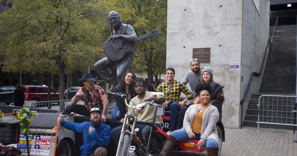 Austin: Live-Musik-Hauptstadt der Welt – Pedicab-Tour | GetYourGuide
