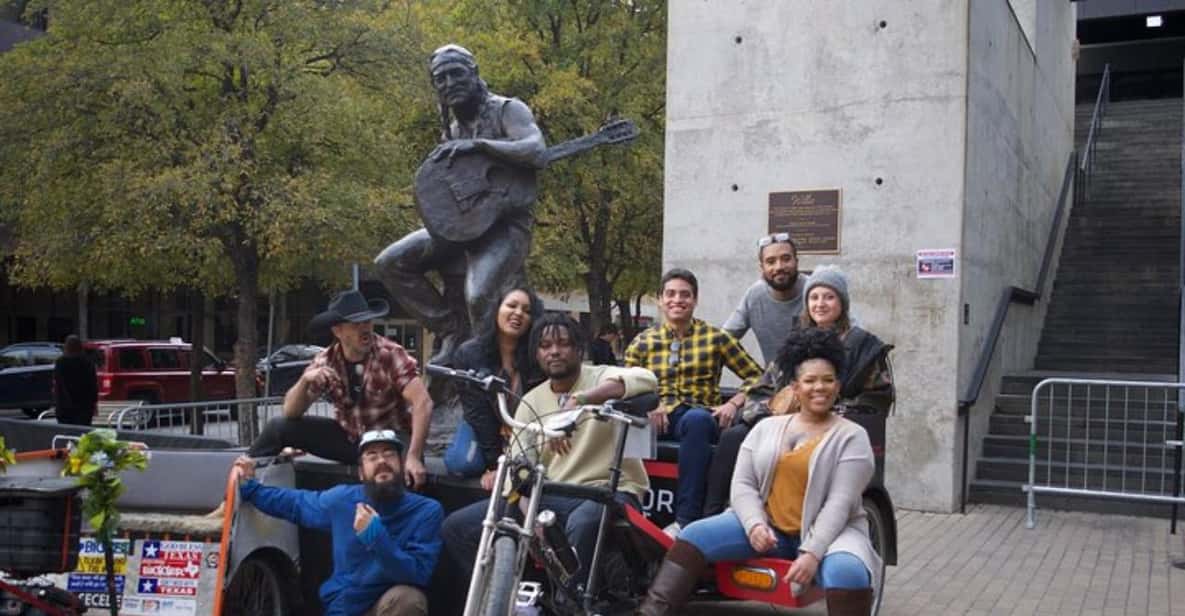 Austin: Live Music Capital of the World Pedicab Tour | GetYourGuide