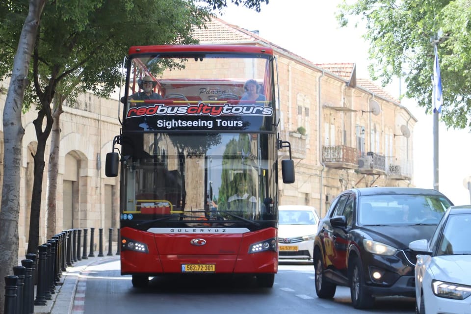 Jerusalem: Red Bus City Sightseeing Tour with View Point | GetYourGuide