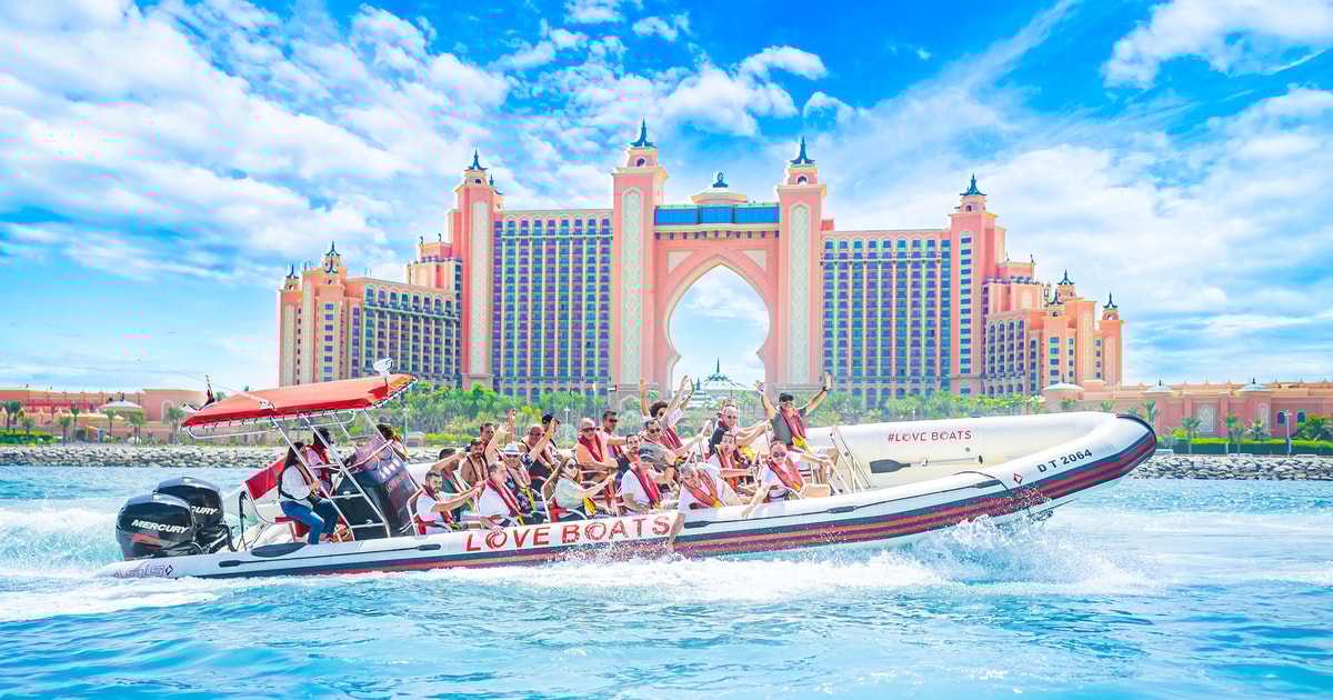 Dubai: Sightseeing Speedboat Tour with Live Tour Guide | GetYourGuide
