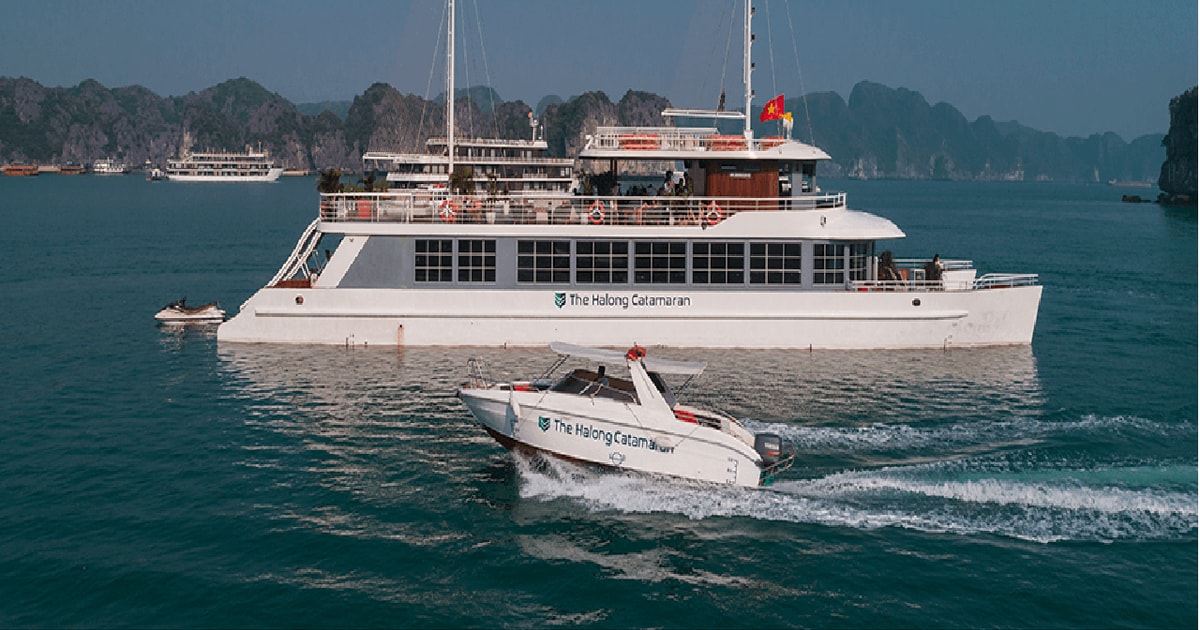 Explore Halong Bay 1 Day with Luxury Catamaran Cruise | GetYourGuide