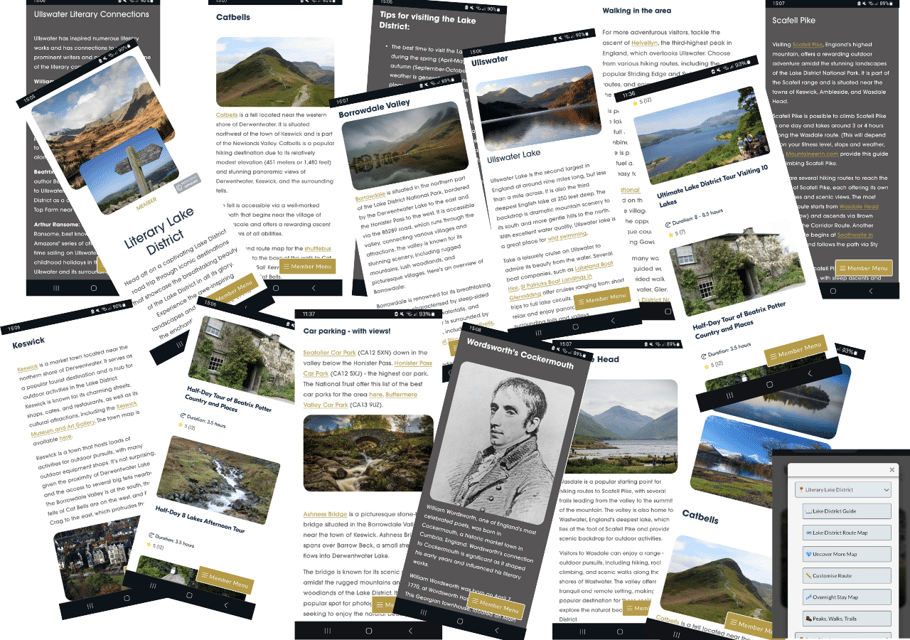 Literary Lake District (Interactive Guidebook) | GetYourGuide