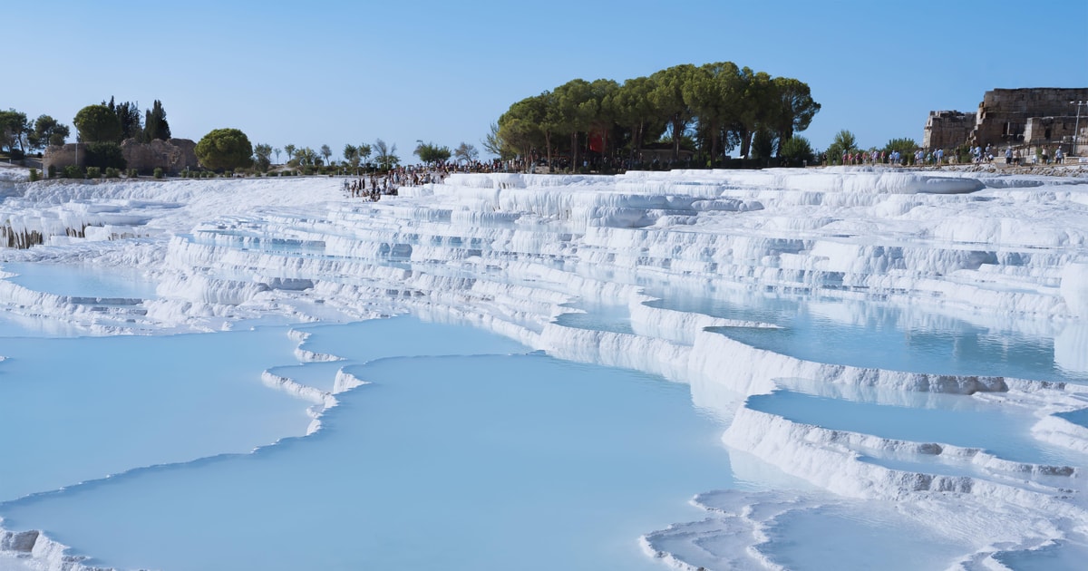 Pamukkale Day Tour from Antalya with drop-off in Kusadasi | GetYourGuide