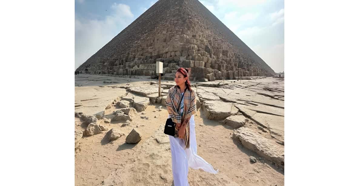 Visite guidée : Pyramides de Gizeh, Grand Musée Egyptien avec déjeuner ...