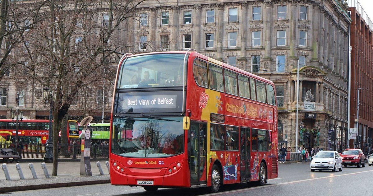 Belfast: City Sightseeing Hop-On Hop-Off Bus Tour de ônibus hop-on hop ...