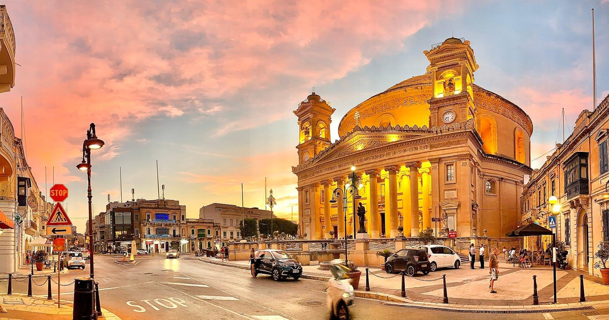 Malta: Blå Grotte, Dingli, Rabat, Mdina, Ta Qali & Mosta | GetYourGuide