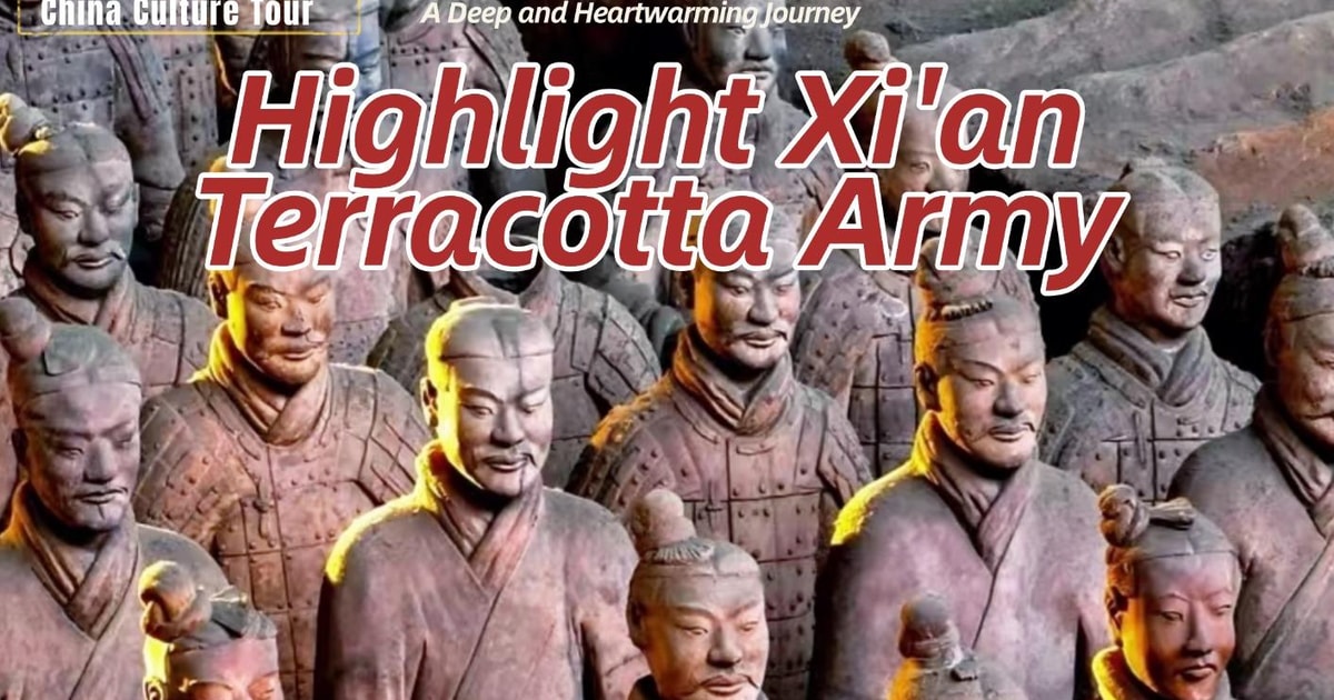 Xi'an: Terracotta Army VIP Private Tour Off-peak Tour | GetYourGuide
