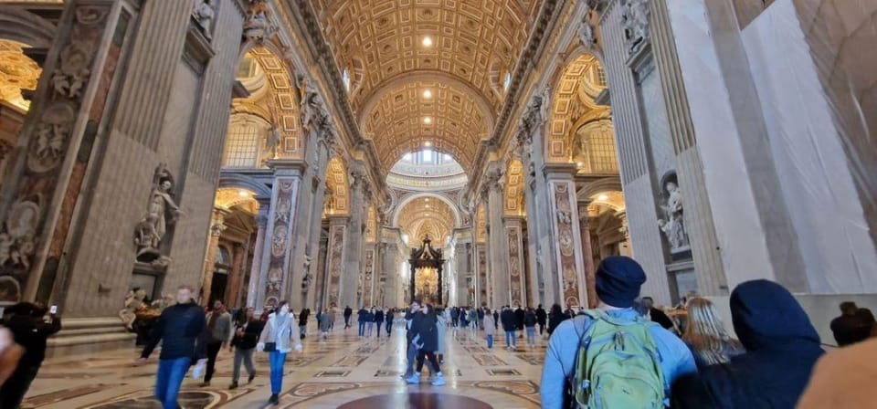 Rome: St. Peter’s Basilica, Papal Tombs, & Dome Climb Tour | GetYourGuide