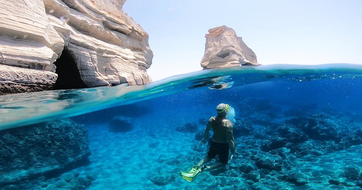 Full Day Boat Tour Around Milos & Poliegos | GetYourGuide