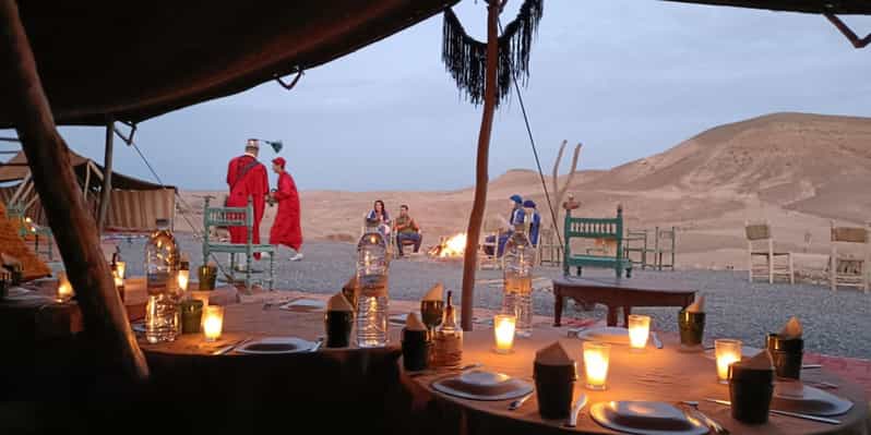 Marrakech: Desert agafay with Dinner, Shows, Dance & Pool | GetYourGuide