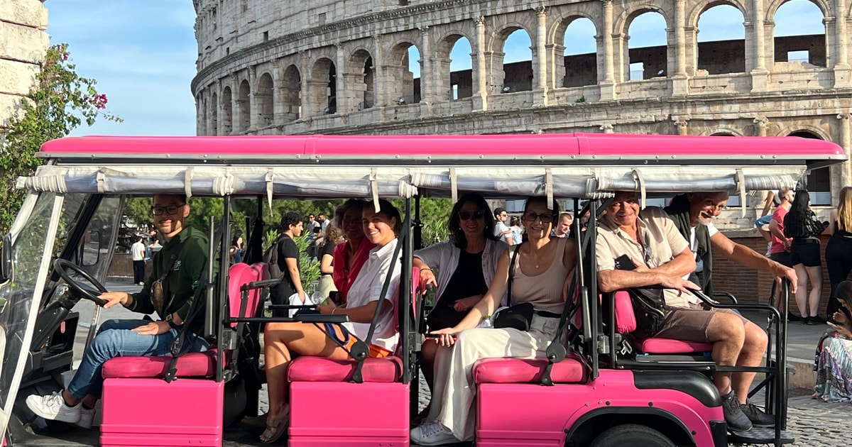 Udforsk Roms skønhed i julen med vores tur i golfbil | GetYourGuide