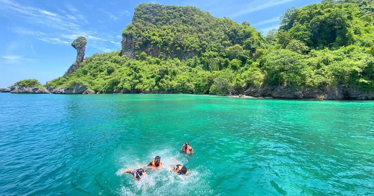 Krabi 4 Island One Day Tour by Speed boat or Longtail boat | GetYourGuide
