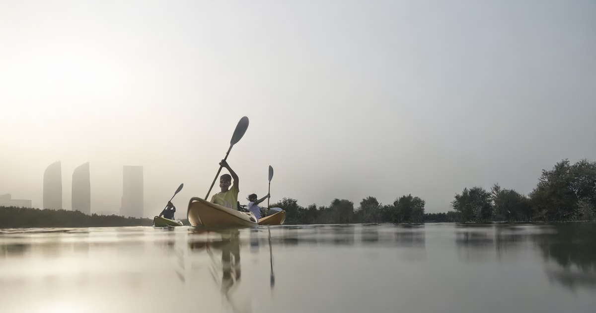 Abu Dhabi Mangrove Kajak Tur med Hotelafhentning og -afsætning ...