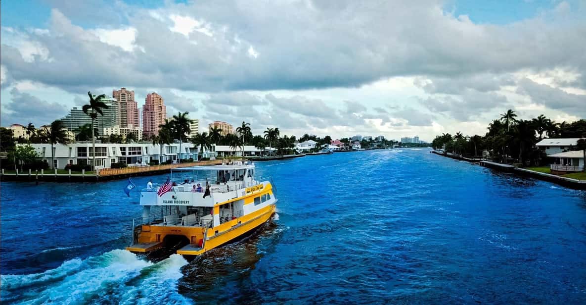 Fort Lauderdale: Anlatımlı Tam Günlük Hop-On Hop-Off Teknesi | GetYourGuide