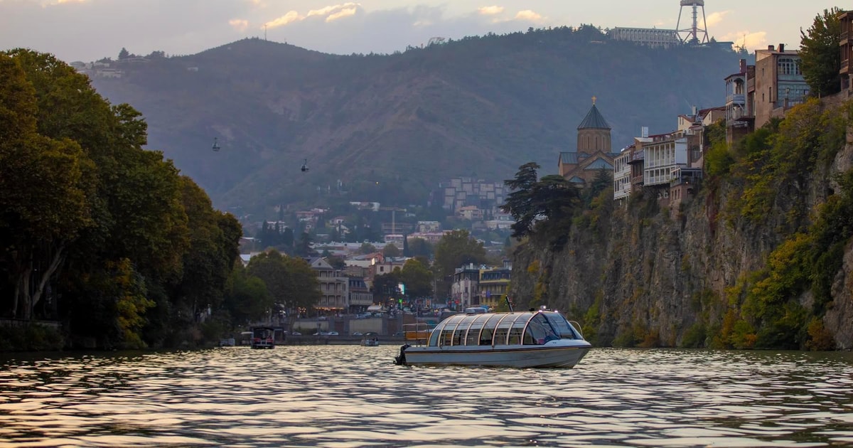 Tbilisi: Old Town Left Bank Walking Tour with Boat Ride | GetYourGuide
