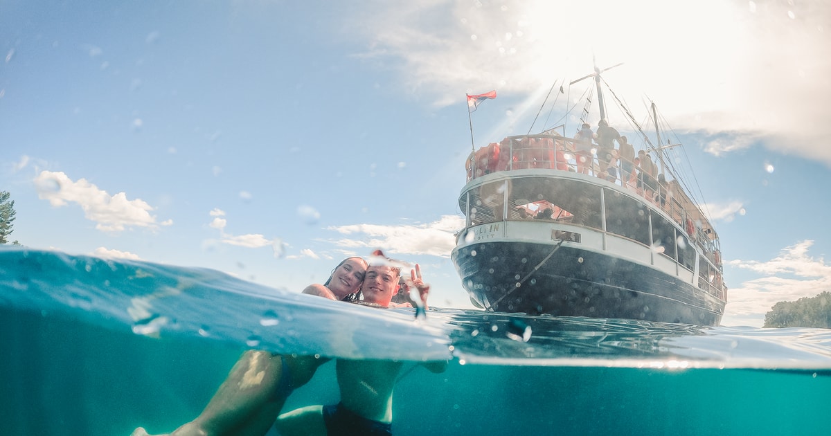 Split: Blue Lagoon Party Cruise with Swim Stop & After Party | GetYourGuide