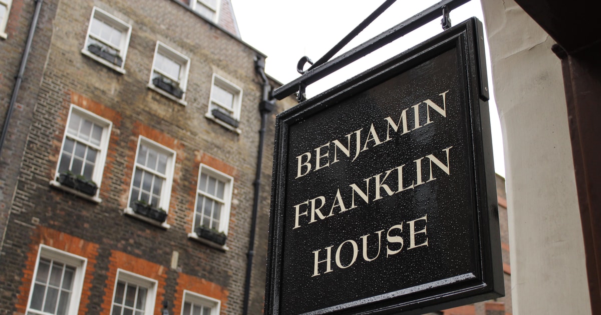 London: Architecture Tour of Benjamin Franklin House | GetYourGuide