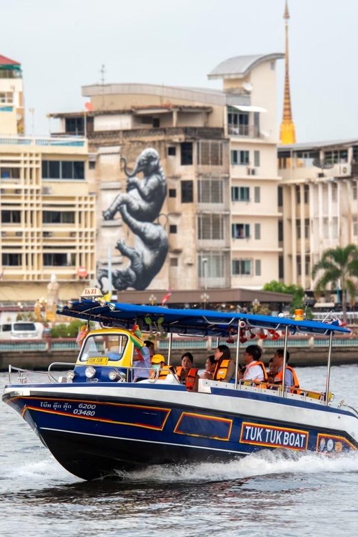 Bangkokissa: Bangkok: Tuk Tuk Boat Chao Phraya River & Canals ...