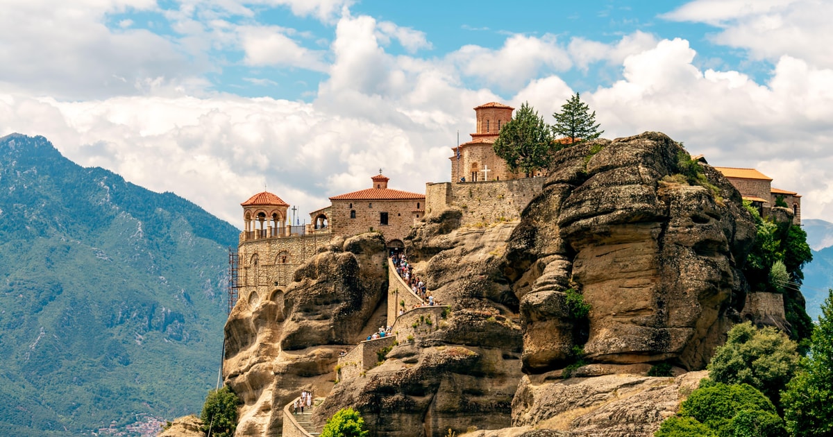 Meteora Monasteries Shore Excursion - Pickup from Volos Port | GetYourGuide