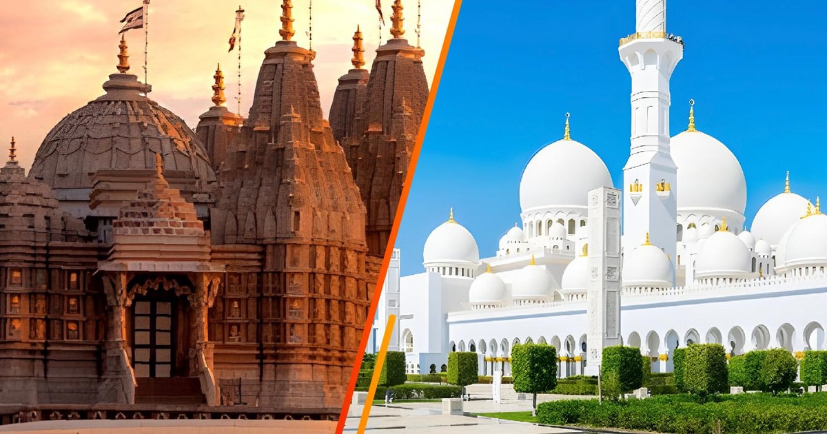 Vanuit Dubai: BAPS Hindoe Tempel en Sheikh Zayed Moskee Tour | GetYourGuide