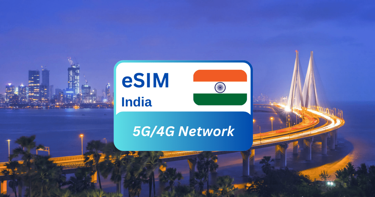 Mumbai: Plan de datos eSIM India Premium para viajar | GetYourGuide