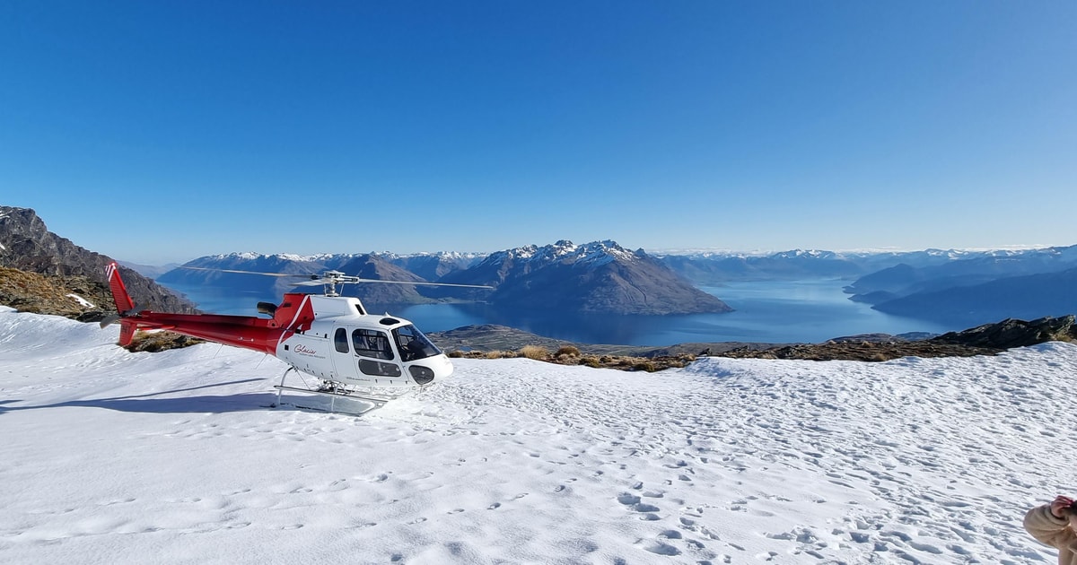 Queenstown: Remarkables Helicopter Flight & Alpine Landing | GetYourGuide