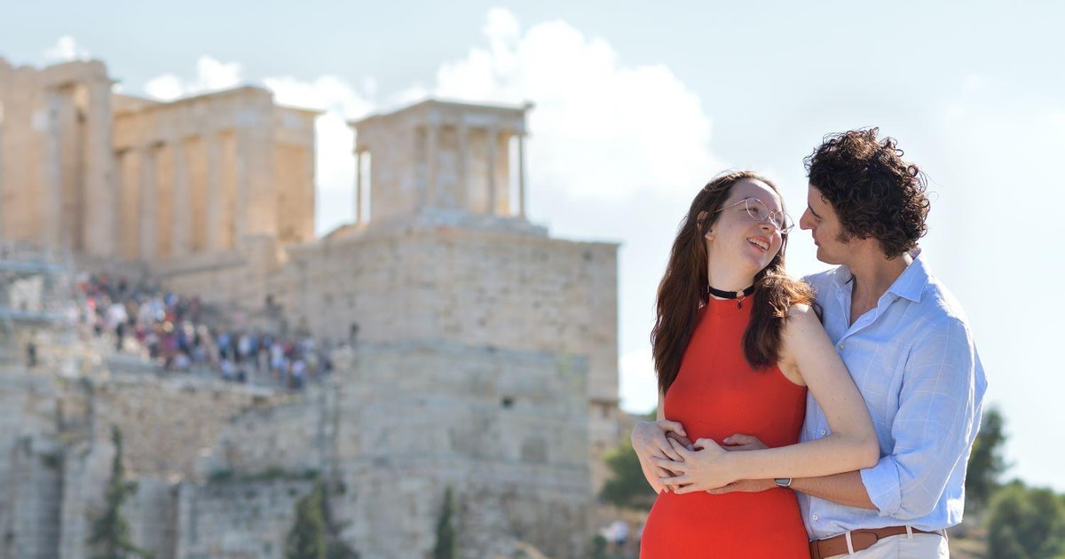 Athens: private photoshoot with the best Acropolis view | GetYourGuide
