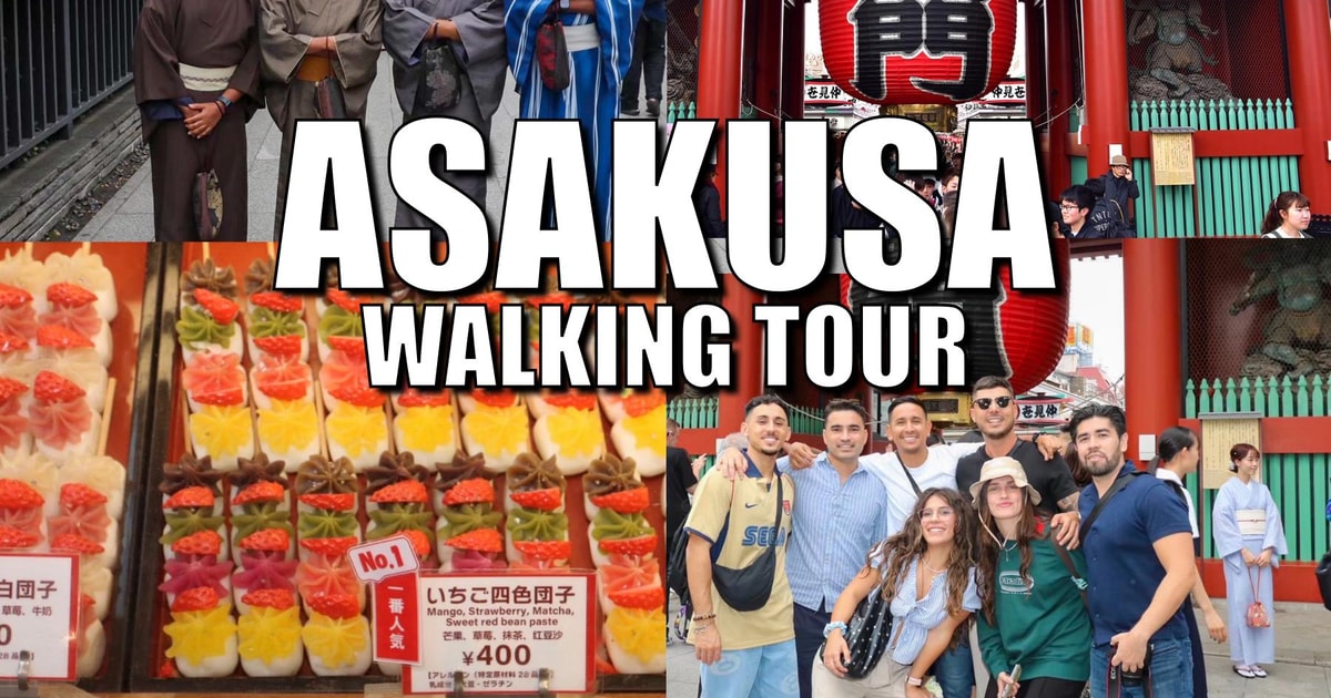 Tokyo: Asakusa Guided Tour & Optional Calligraphy Workshop | GetYourGuide