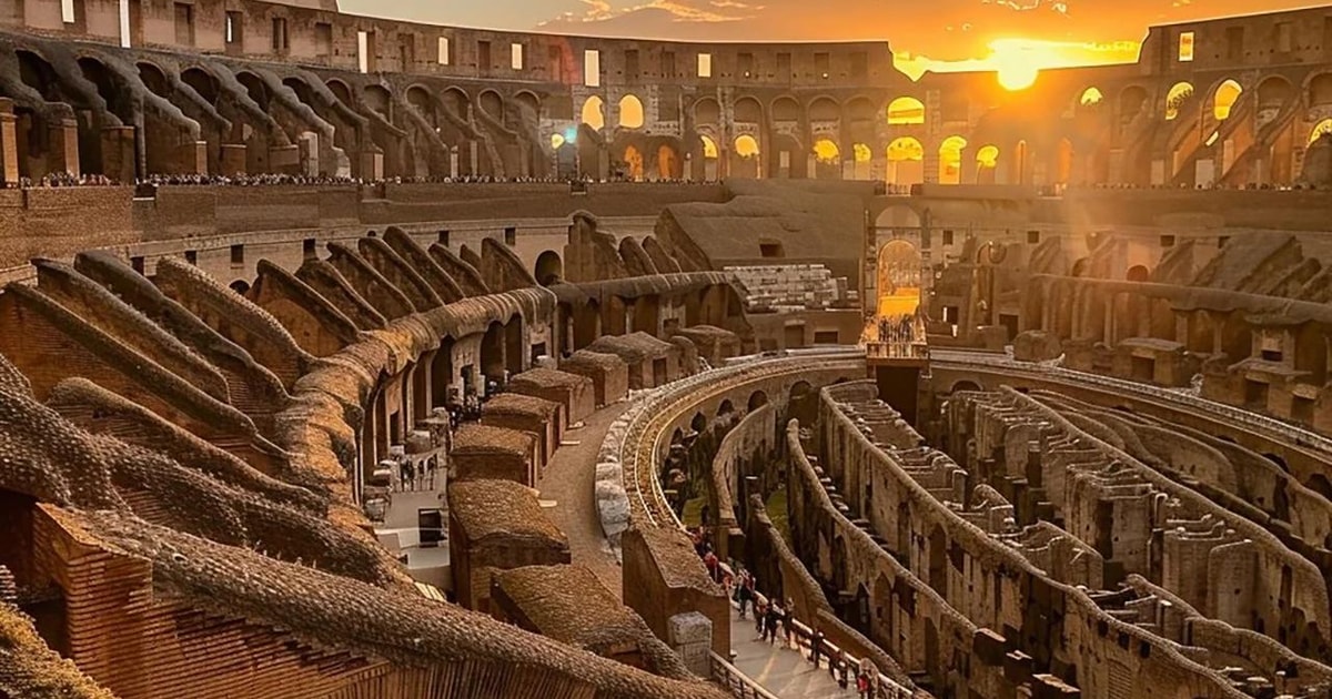 Rome: Golden Hour Expereince at the Colosseum with a Guide | GetYourGuide