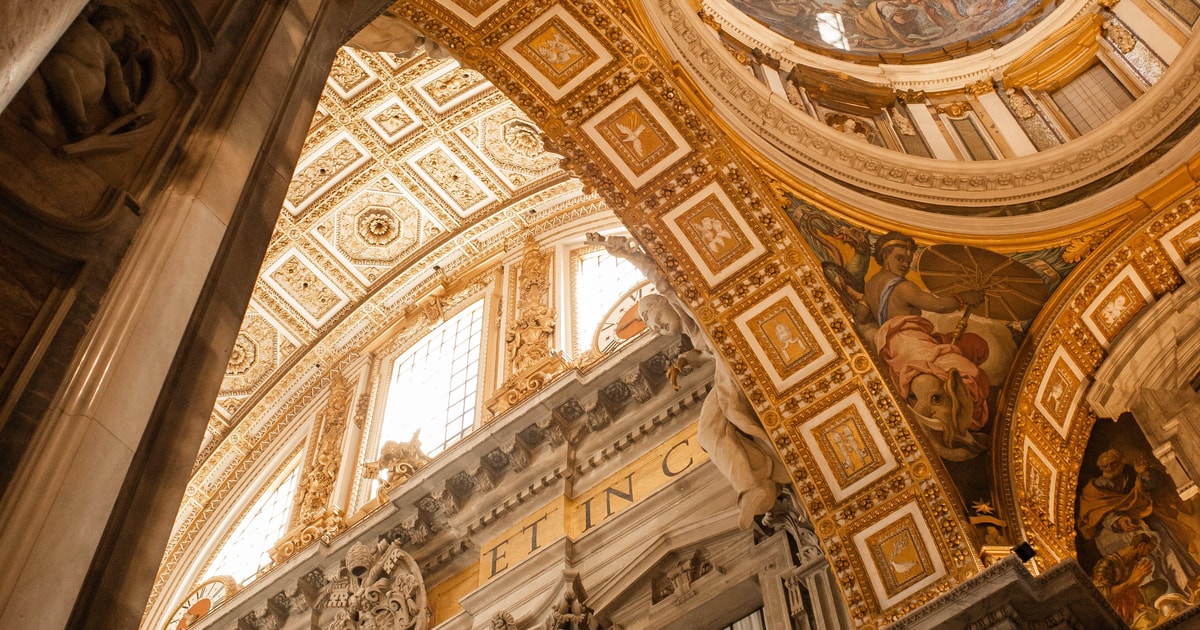 Rome: St. Peter's Basilica Guided Tour with Papal Tombs | GetYourGuide