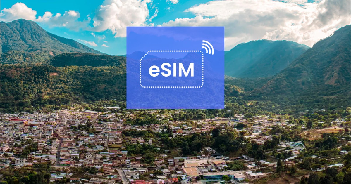 Guatemala City: Guatemala eSIM Roaming Mobile Data Plan | GetYourGuide