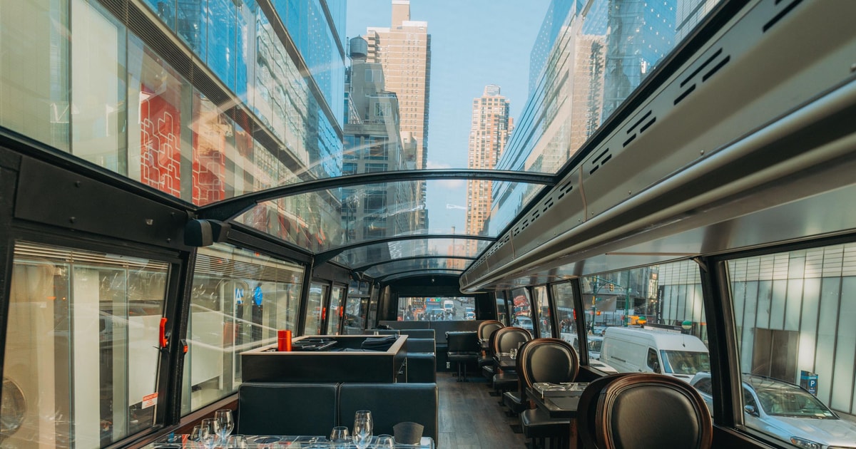 NYC Bustronome Lunch Tour | GetYourGuide