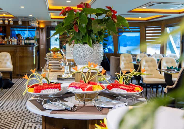 From Hanoi: 1-Day Halong 5-Star Cruise w/Jacuzzi & Limousine | GetYourGuide