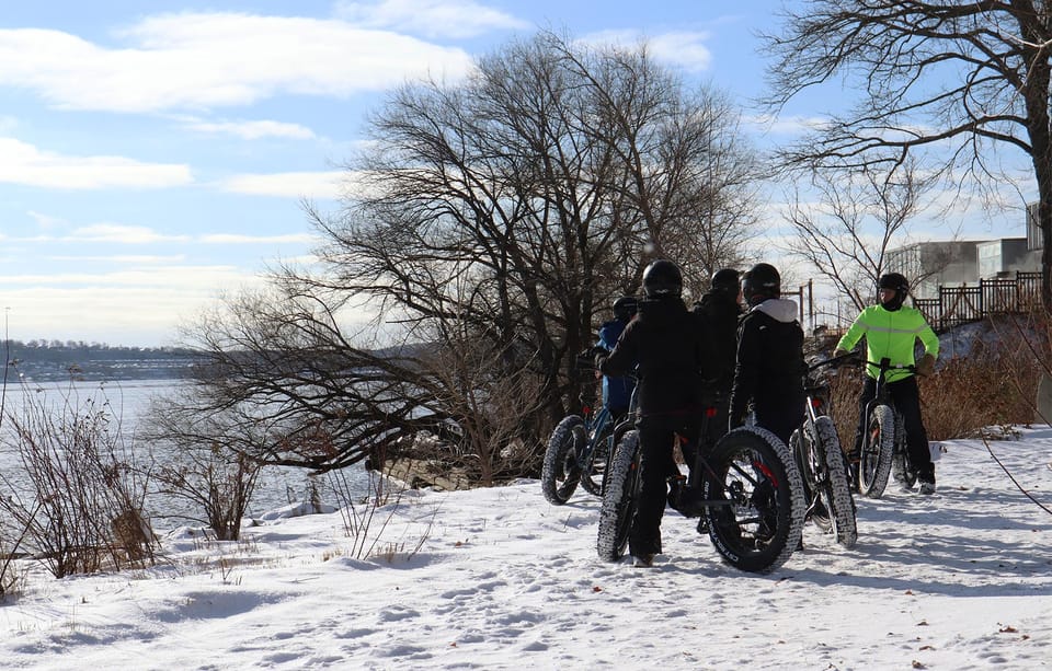 Recorrido deportivo y lúdico de invierno en la ciudad de Québec ...