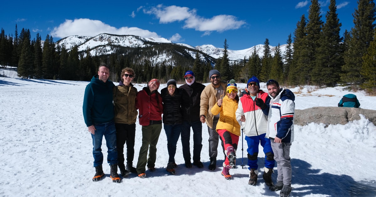 Desde Denver Raquetas de nieve en las Montañas Rocosas | GetYourGuide