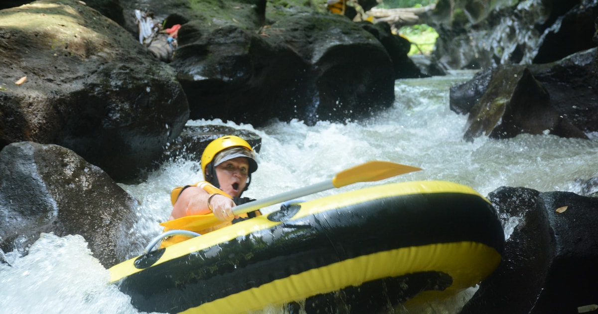Ubud Tubing Adventure Optional Waterfall and Temple Tours | GetYourGuide