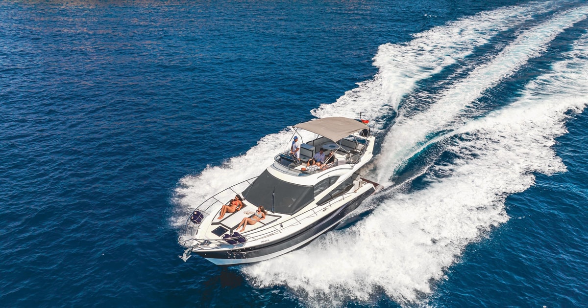 Palma: Private Flybridge Motorboat Tour - All Included | GetYourGuide