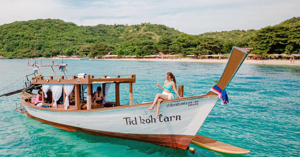 Koh Larn: Private Wooden Boat Charter with Seafood Set | GetYourGuide