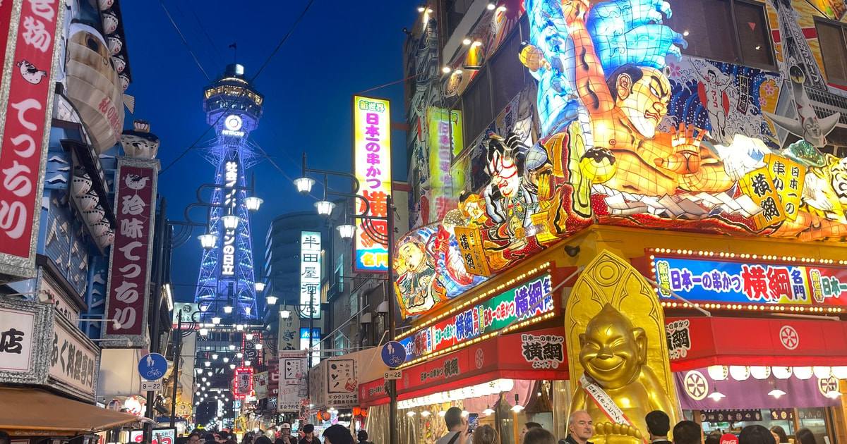 Osaka: Historical Red light district and Ghetto Walking Tour | GetYourGuide