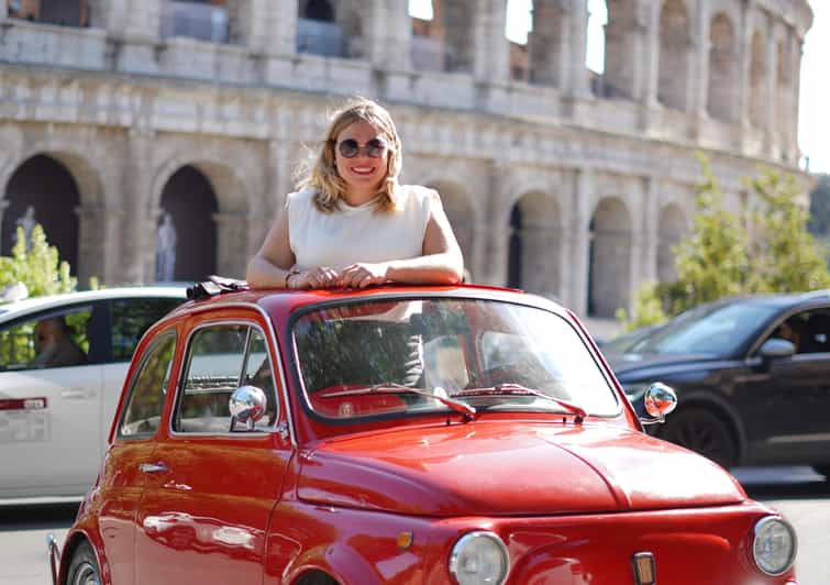 Ciao Bella: Fiat 500 Vintage Tour en Roma con Aperol Spritz | GetYourGuide