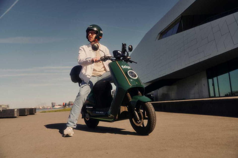Amsterdam: felyx e-moped Day Pass | GetYourGuide