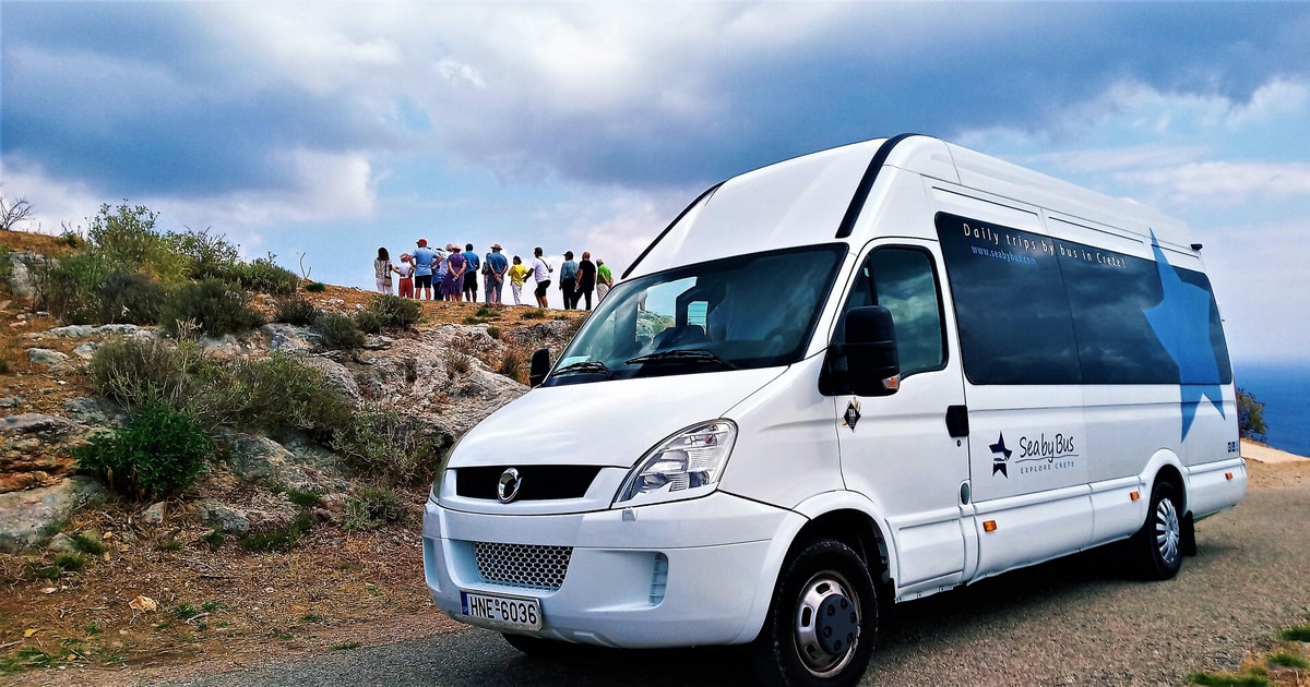 From Chania: Private Hire Minibus/Minivan & Driver -10 hours | GetYourGuide