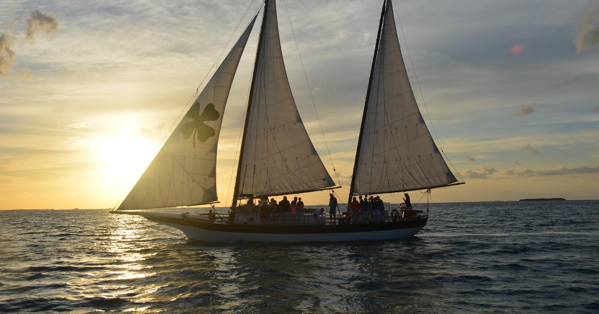 Key West's Schooner Appledore Star Champagne Sunset Sail | GetYourGuide